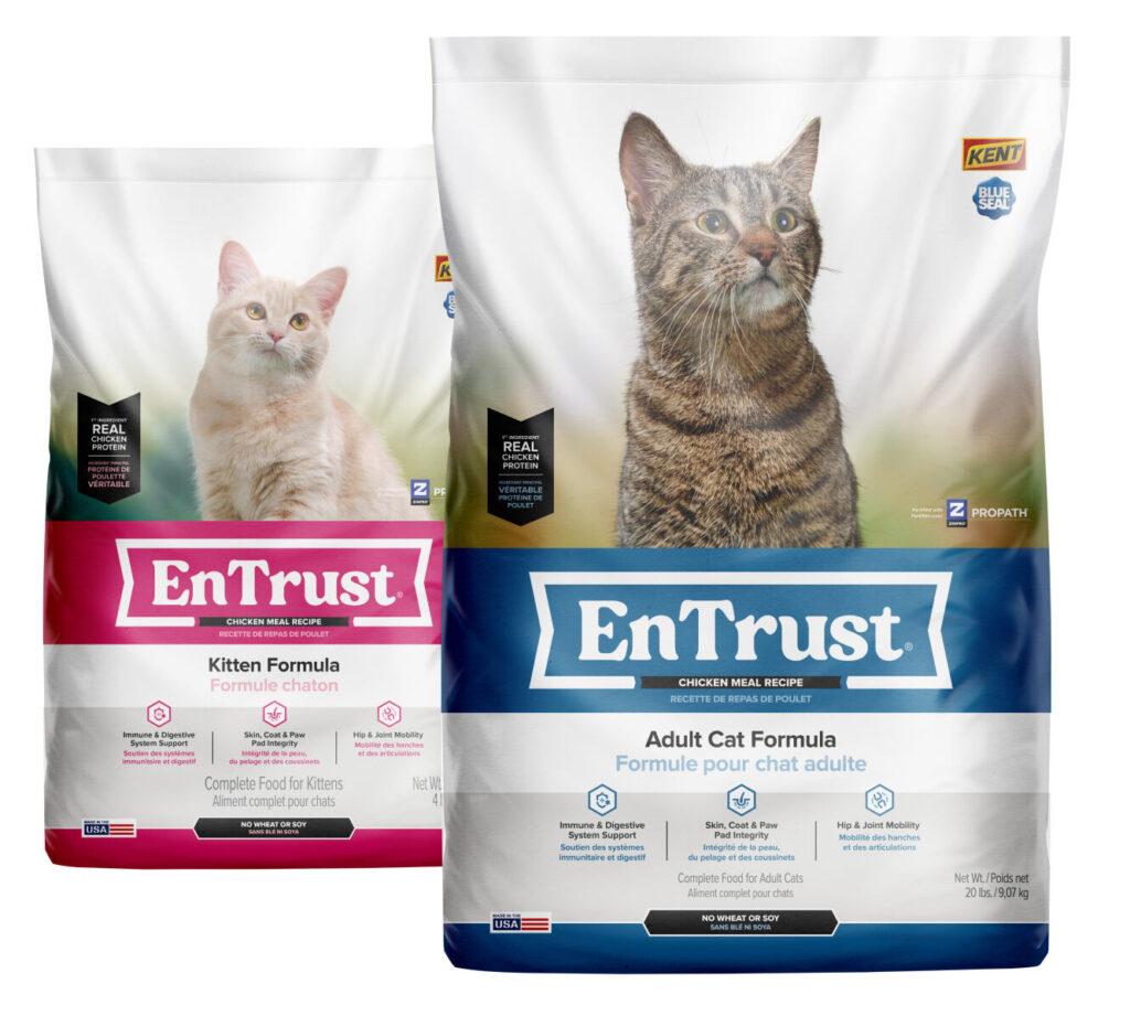 EnTrust Dog & Cat Food | Science-Based Nutrition | Kent Feeds - Blue Seal